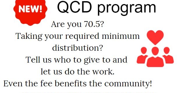 Save time and energy - and give more - with our new easy QCD Program ...